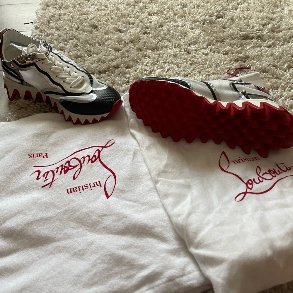 Christian Louboutin Sharkina Donna Leather Patent Mes… - Gem